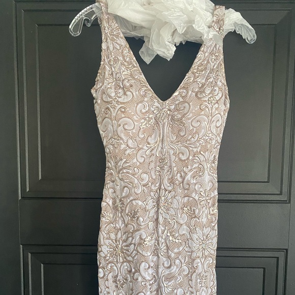 Dresses | Ema Savahl Custom Made White Dress | Poshmark